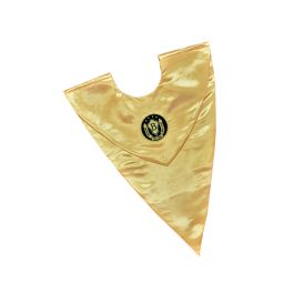 Gold Collar Stole with Patch