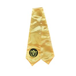 Gold - Drape Stole with Patch